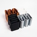 Modern Silver Pencil Cup: Minimalist Desk Organizer, Pen Holder - Etsy