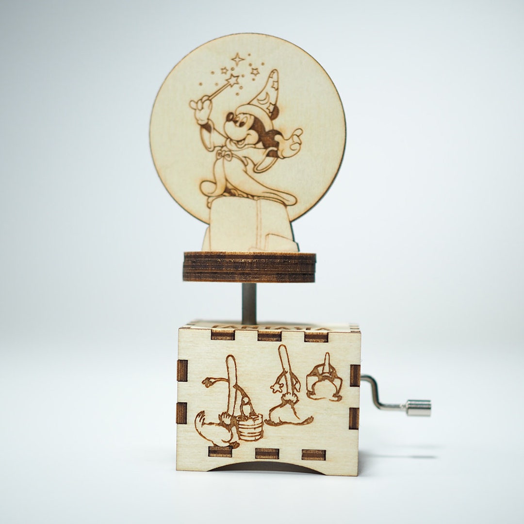 Personalized Custom Song Music Box Fantasia the Sorcerer's Apprentice ...