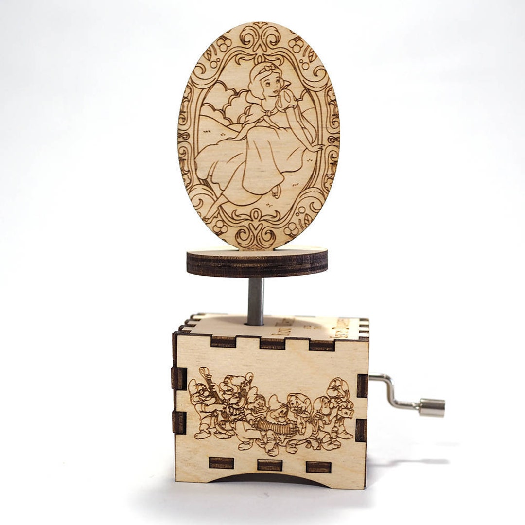 Personalized Custom Song Music Box Snow White Some Day My Prince Will ...