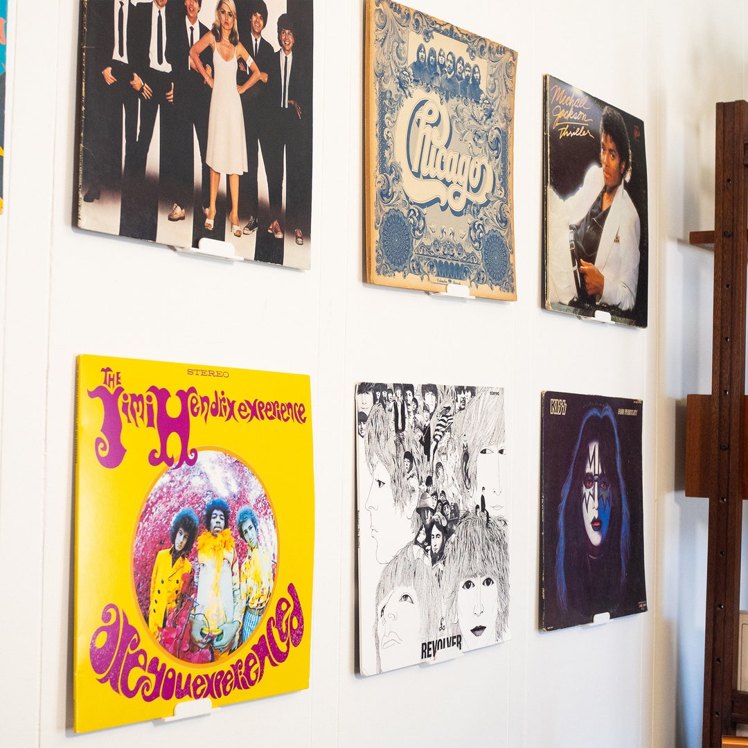 Vinyl Record Shelf | Album Wall Mount Display - Etsy