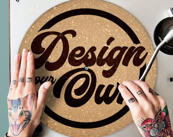 Phoenix Cork Anti-static Record Platter Slip Mat for Vinyl Record ...