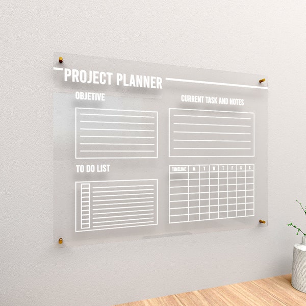 Acrylic Project Board - Etsy