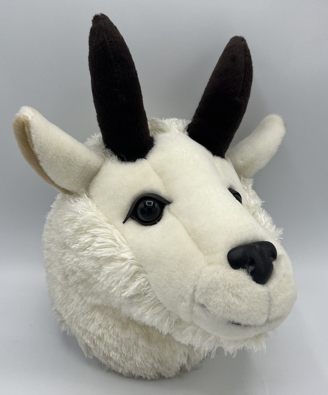 Plush Mountain Goat Wall Head Mount - Etsy Canada