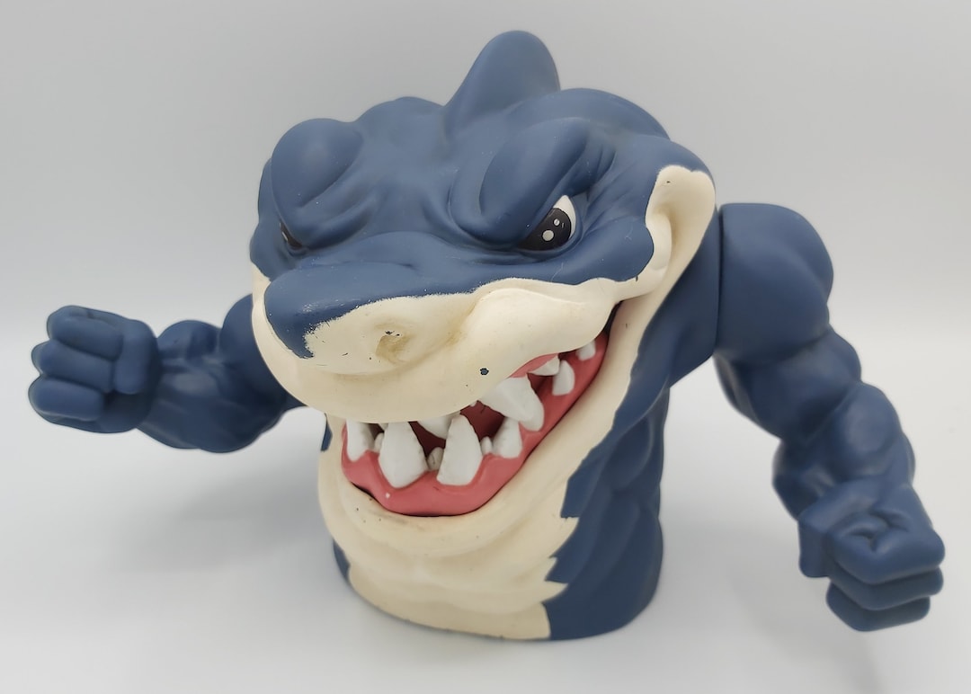 Vintage 1994 Street Sharks Hand Puppet ~ripster~ - Etsy