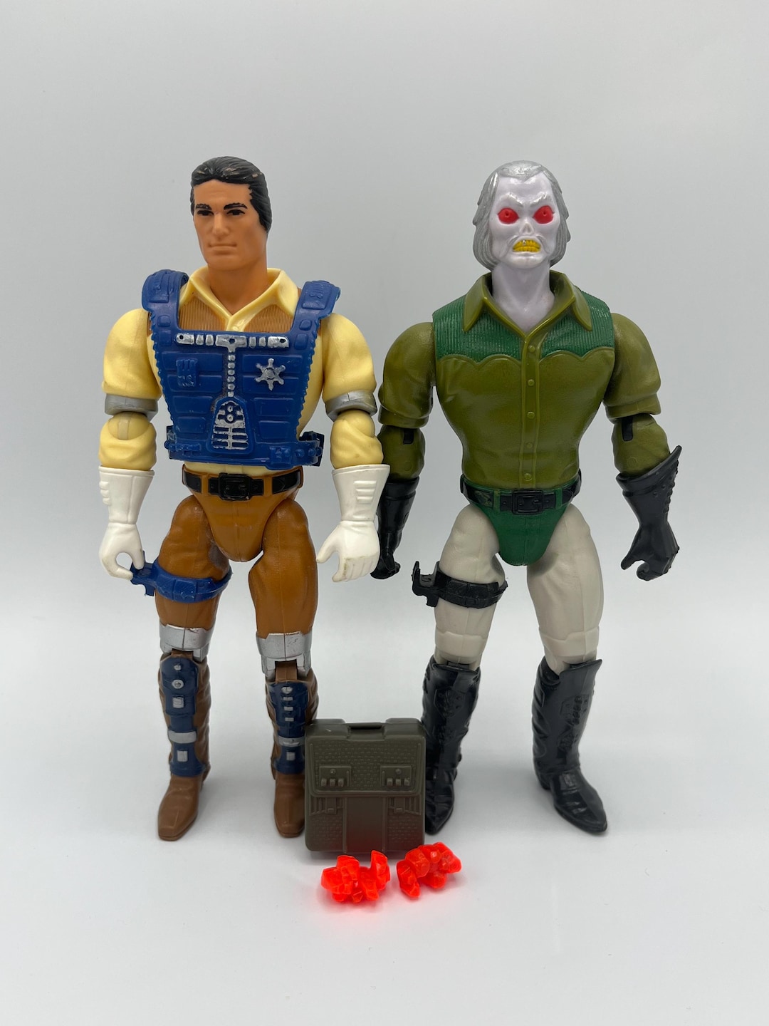 Vintage 1986 Mattel Bravestarr Space Cowboy Action Figures ~marshall ...
