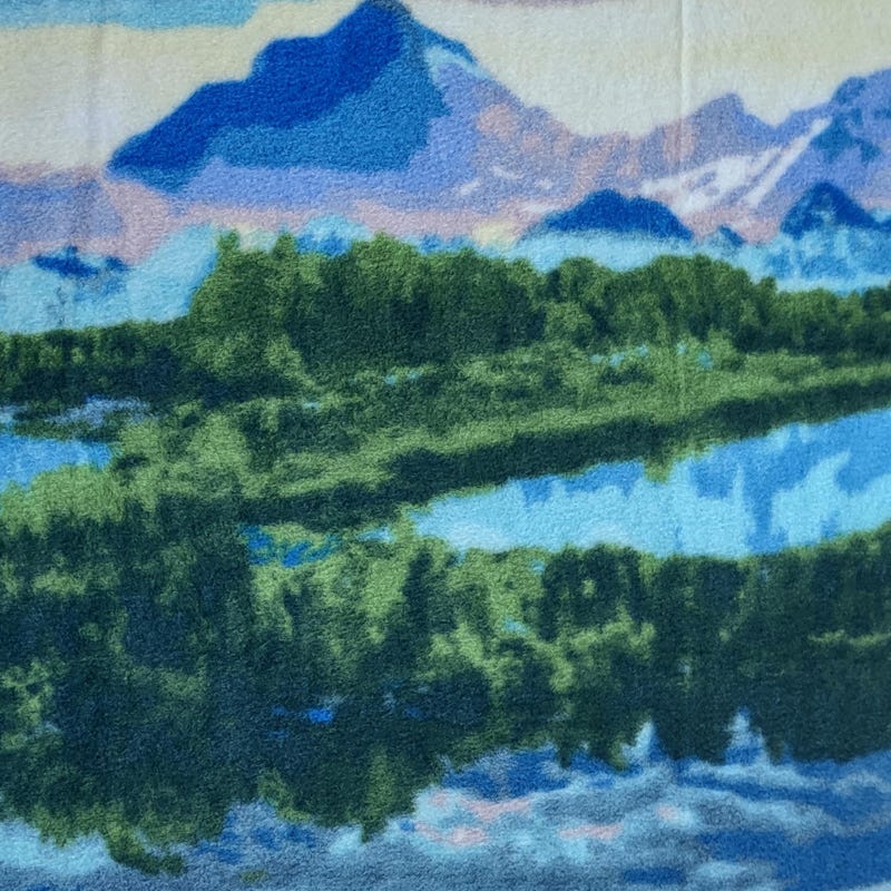 Mens Landscape Fleece - Etsy