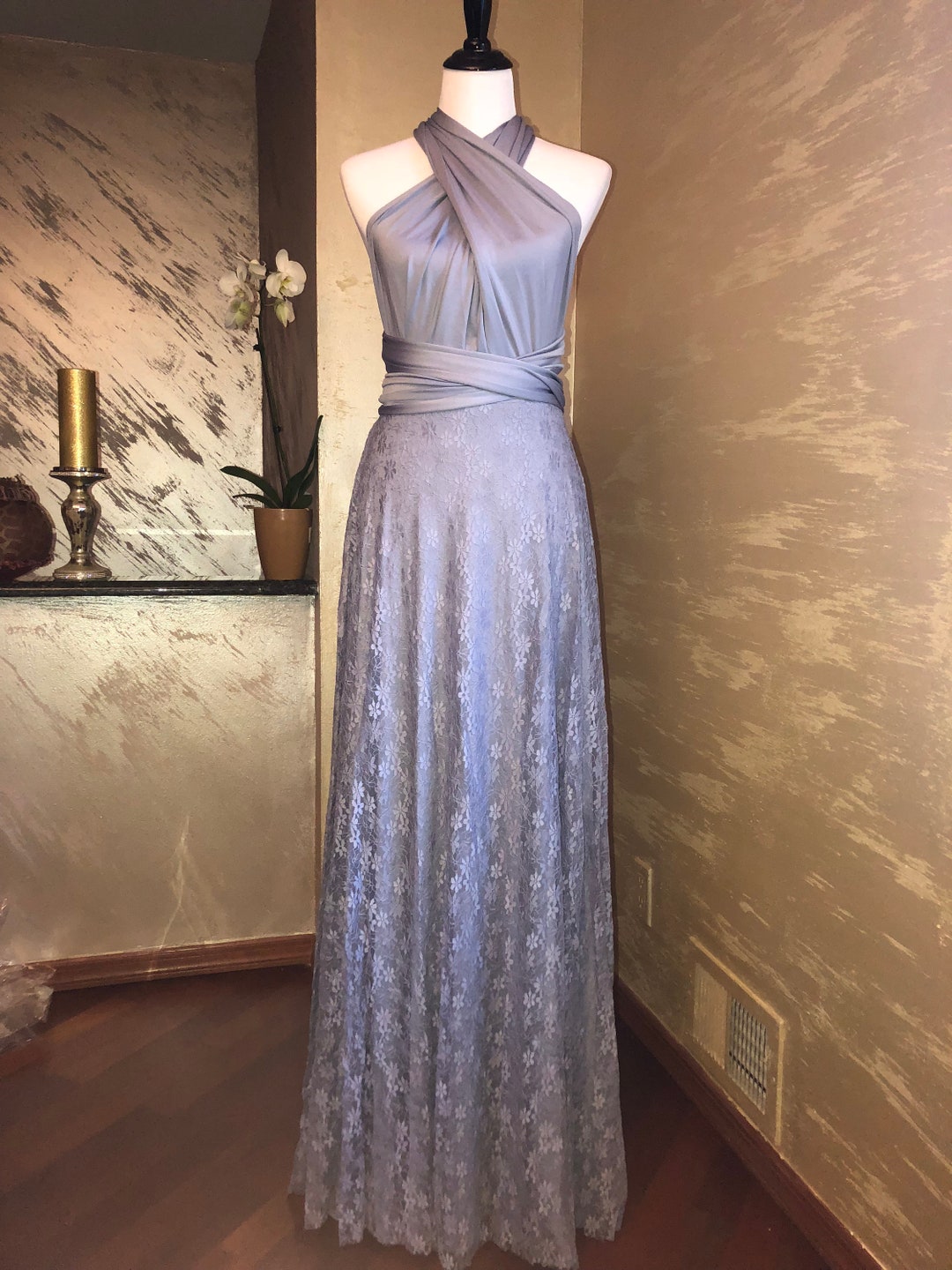 Infinity Dress Convertible Formal Multiway Wrap Dress Bridesmaid Dress ...