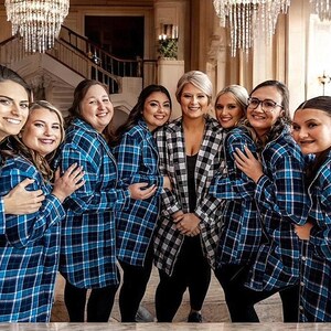 Flannel Shirts for Bridal Party , Bridesmaid Gift, Bridesmaid Shirts ...