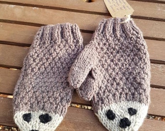 Hedgehog mittens | Etsy