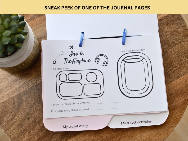 Personalized Mexico Travel Journal Kit: Kids' Activity, Surprise Trip ...