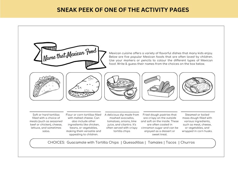 Personalized Mexico Travel Journal Kit: Kids' Activity, Surprise Trip ...