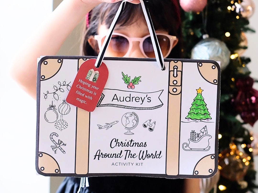 Personalized Christmas Busy Book | Christmas Journal Diary | Kids ...