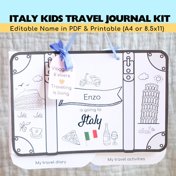 Travel Journal - Etsy