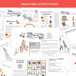 NYC Christmas Scavenger Hunt | Surprise Trip Reveal Kit | New York ...