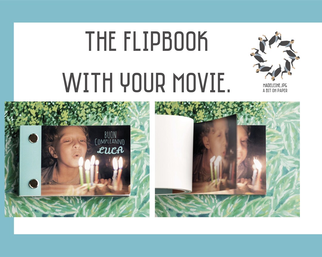 Custom Flipbook With Your Video! Flipbooks for Christmas, Party Favors ...
