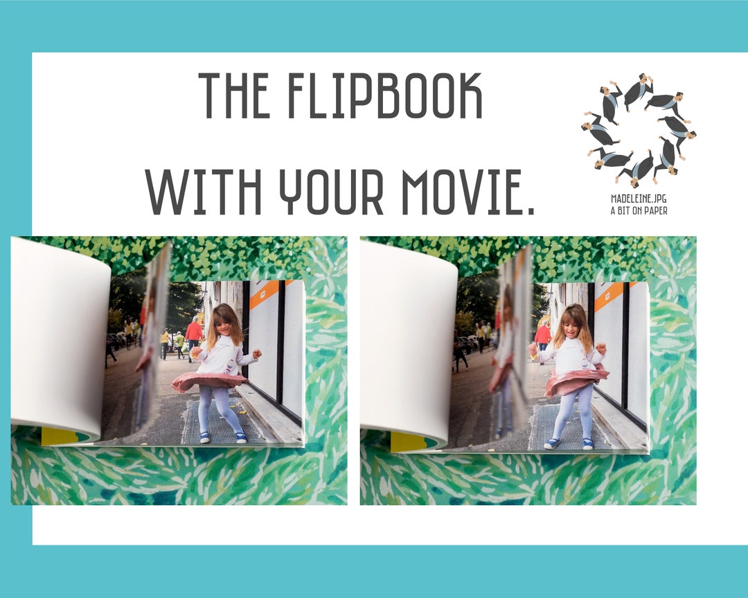 Custom Flipbook With Your Video! Customizable Flipbook for Favors ...