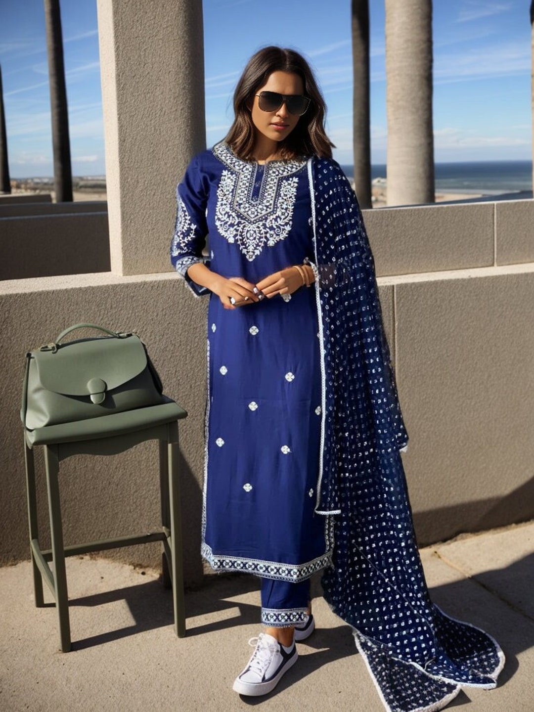 Indian Women Readymade Dress Salwar Kameez Indian Women Suit Ethnic ...