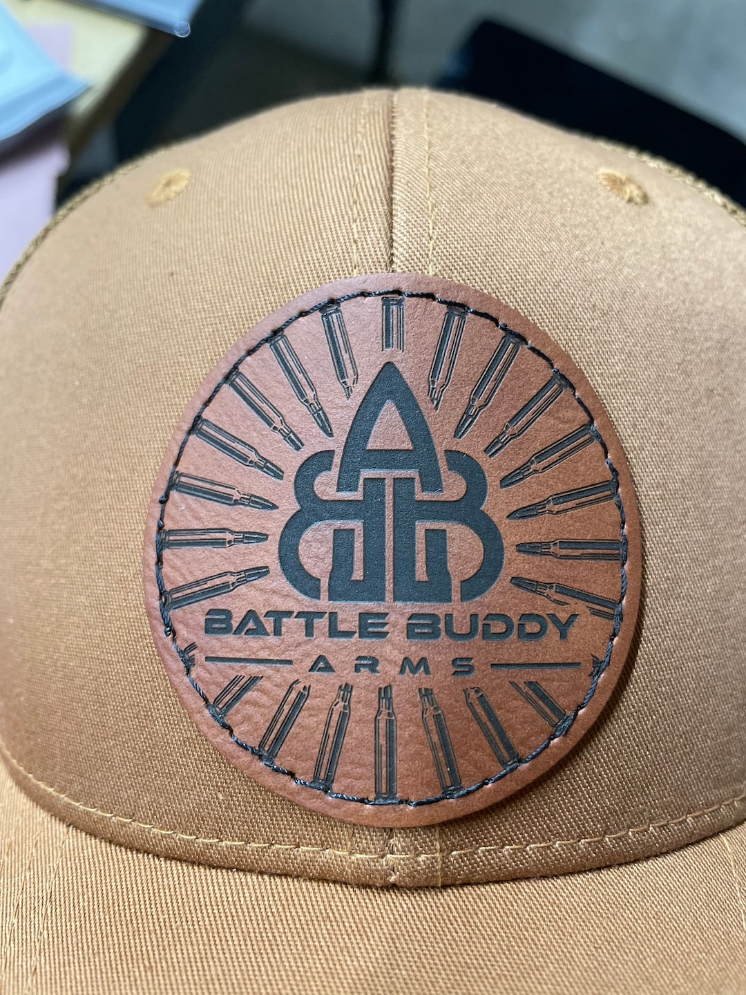 Custom Leather Patch With Adhesive Backing. Leatherette Patch Laser ...