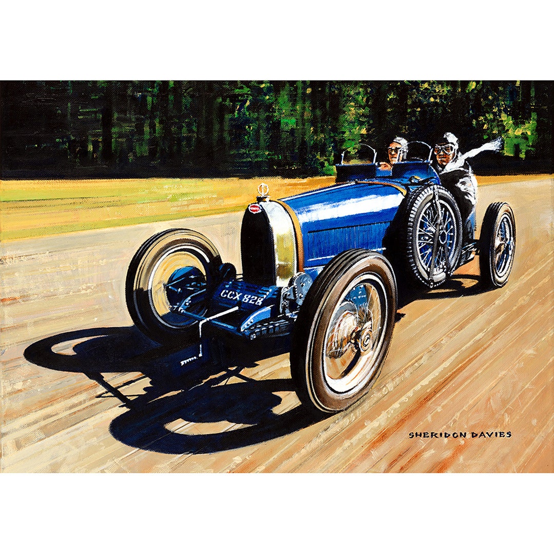 BUGATTI TYPE 35 A Print, Bugatti Print for Bugatti Fan, French Car ...