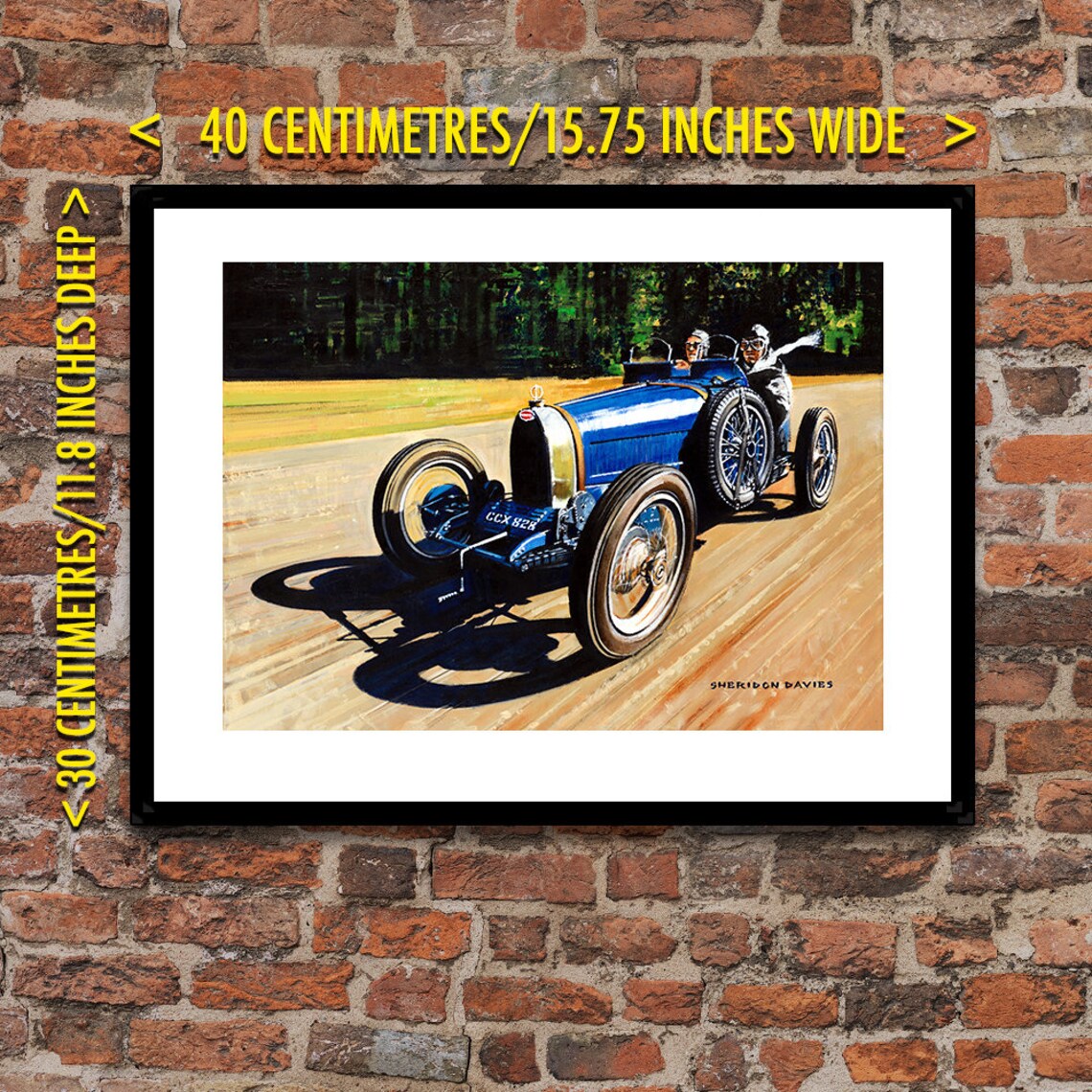 BUGATTI TYPE 35 A Print, Bugatti Print for Bugatti Fan, French Car ...