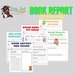 Printable K-5th Grade Book Report Worksheets - Etsy