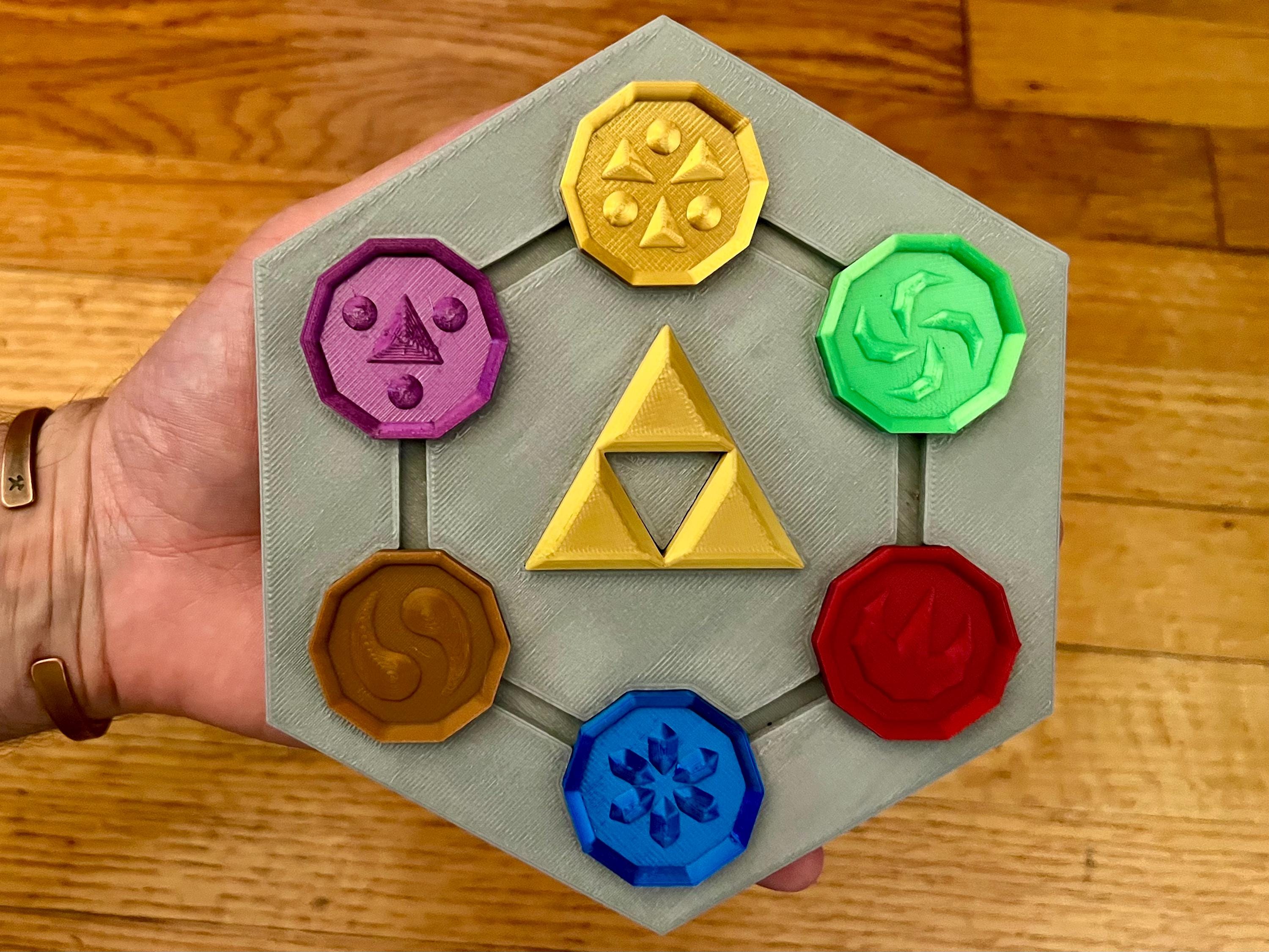 Legend of Zelda Ocarina of Time Sage Medallions Loz Oot - Light, Forest ...