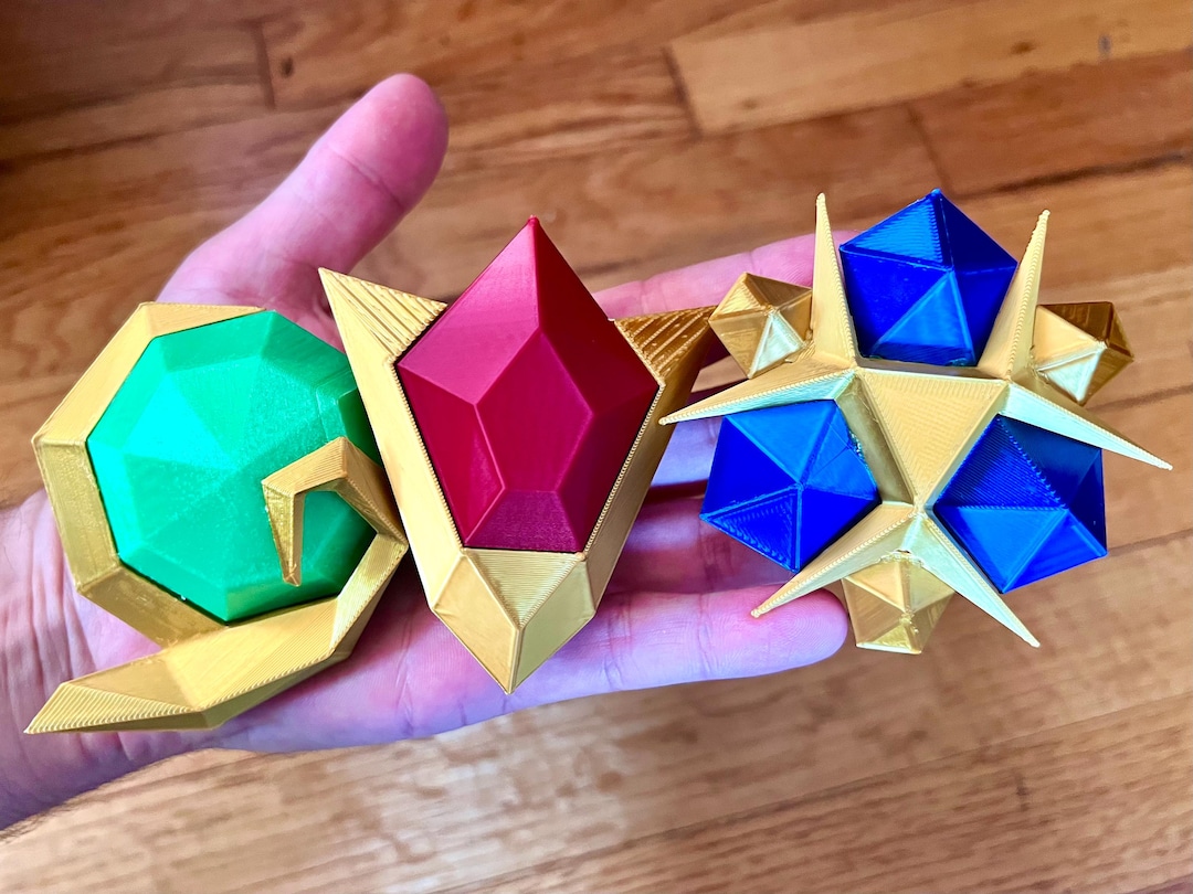 Legend of Zelda Ocarina of Time Spiritual Stones Loz Oot Kokiri’s ...