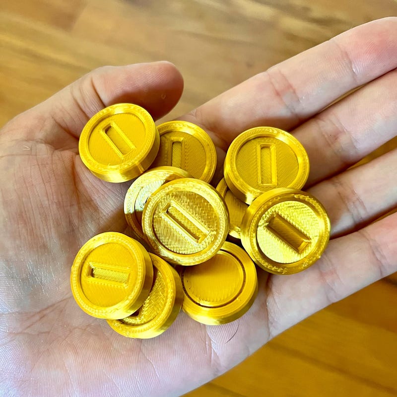 Mario Coins - Etsy