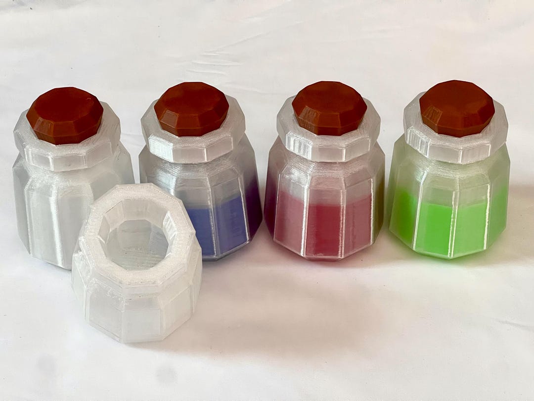 Legend of Zelda Bottle With Potion Options From Ocarina of Time ...