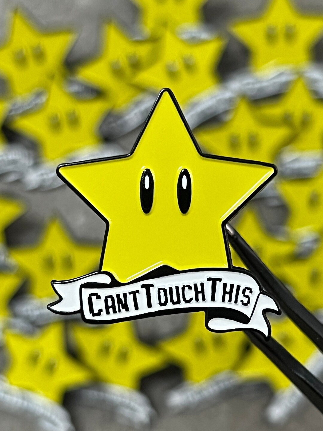 Super Star Soft Enamel Pin Mario Kart Nintendo - Etsy