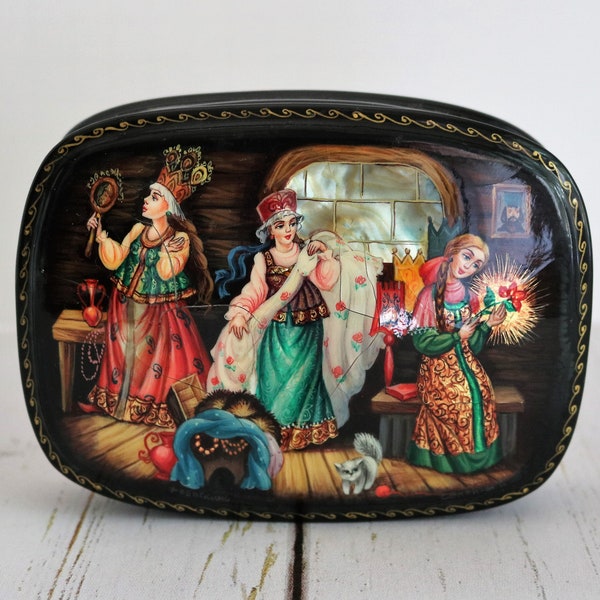 Russian Lacquer Box - Etsy