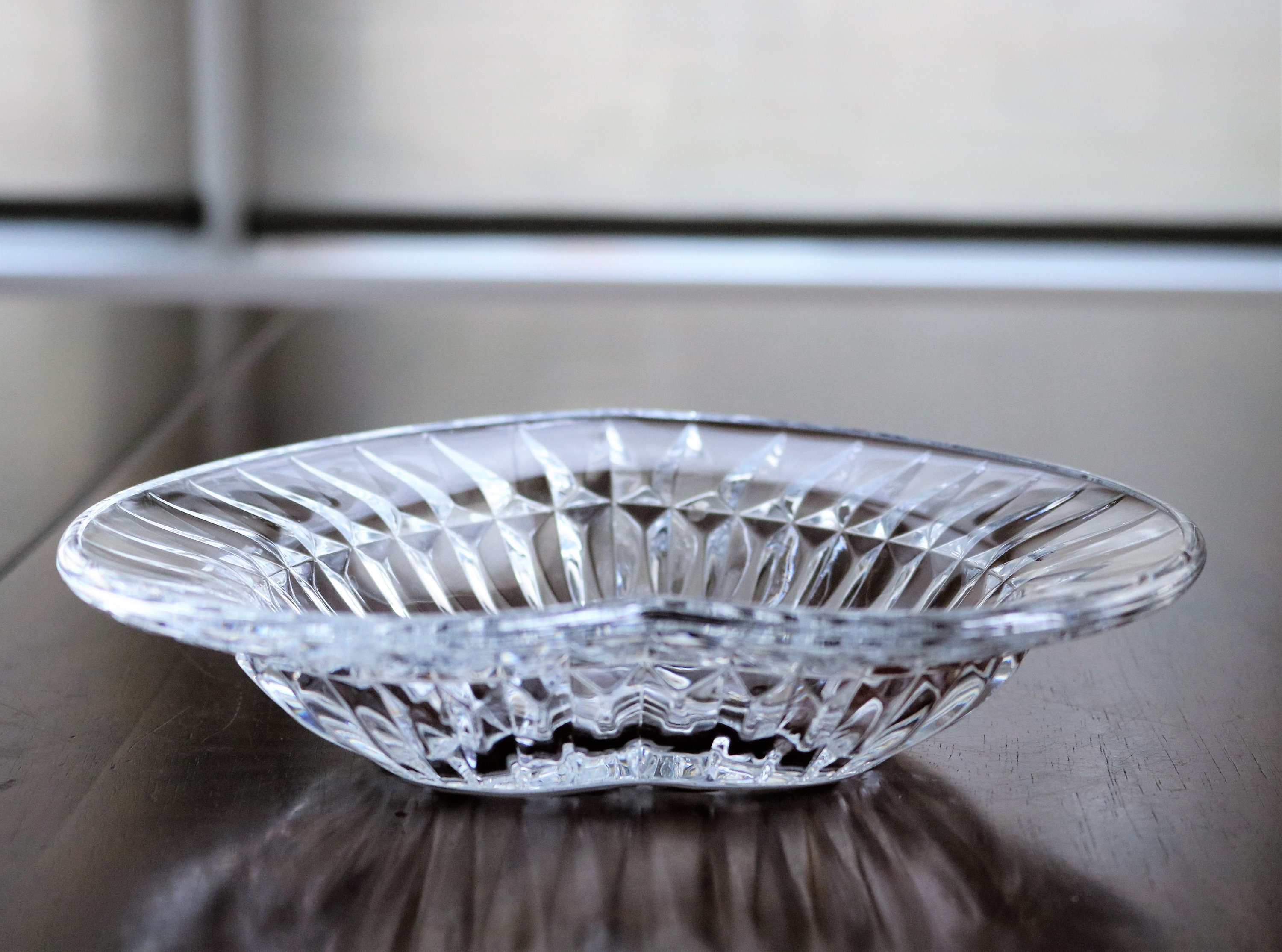 Clear Glass Heart Bowl Heart Dish for Display or Hold Special | Etsy