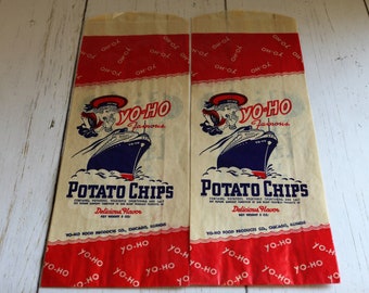 Vintage Potato Chips - Etsy