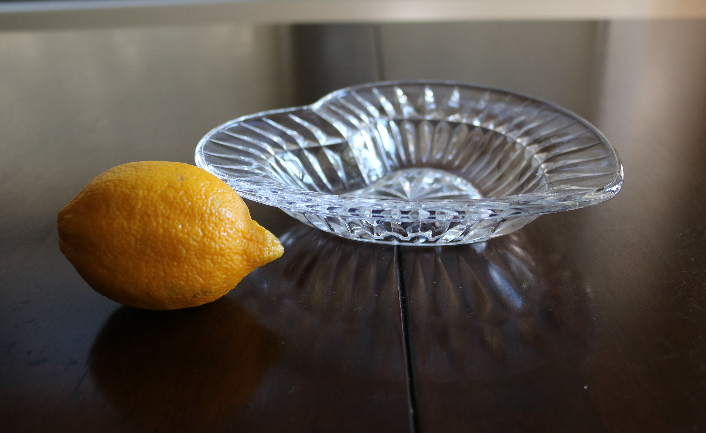 Clear Glass Heart Bowl Heart Dish for Display or Hold Special | Etsy