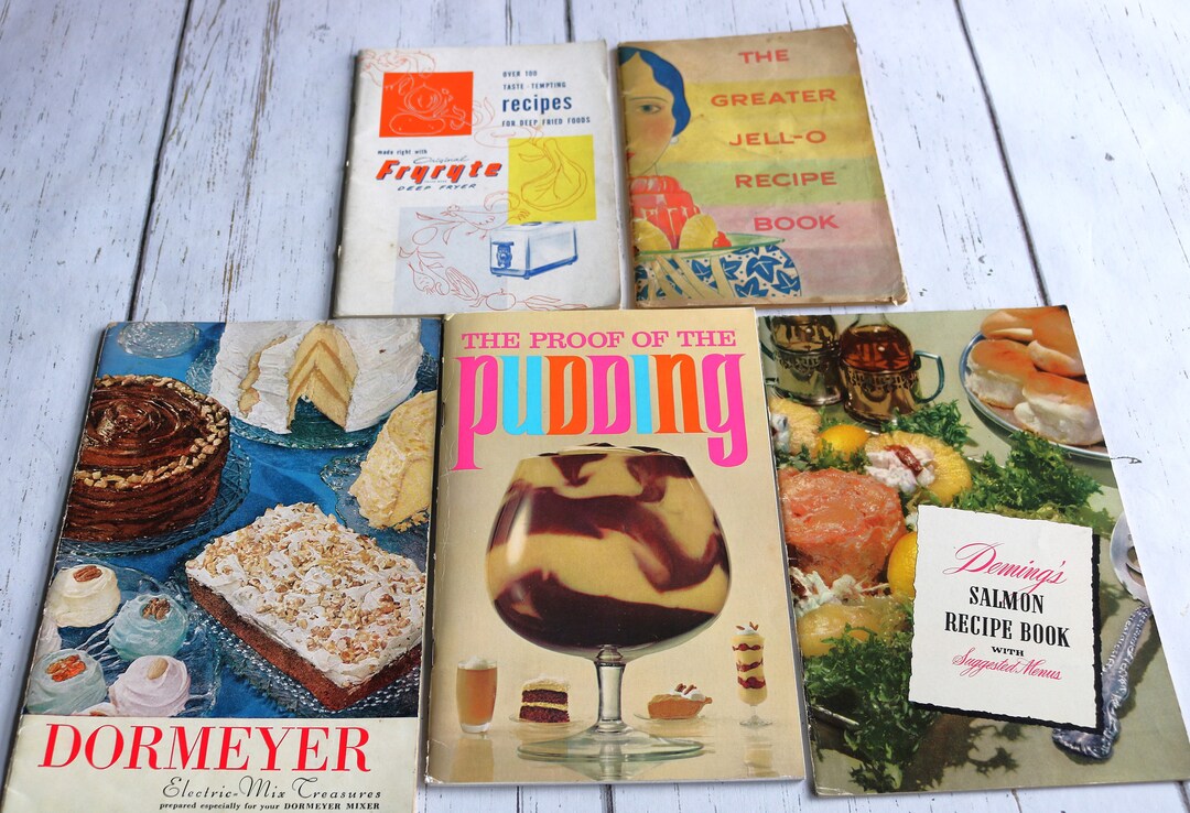 Vintage Recipe Booklets 5, Cookbook Pamphlets From 1930s Thru 1960s ...
