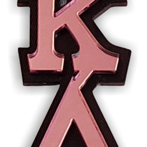 Kappa Delta Chi Glitter Tikis, KD Chi Mirror Necklace, G - 15663-21FD1D ...