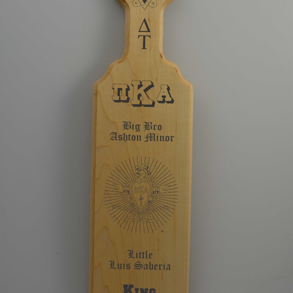 Fraternity Paddle - Etsy