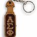 Alpha Sigma Phi Paddle Keychain; Alpha Sigma Phi Key Fob; Alpha Sigma ...