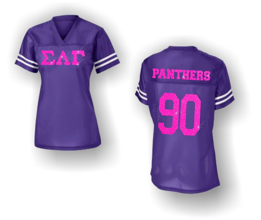 Sigma Lambda Gamma-football Jersey, Sport-tek® Ladies Posicharge® - Etsy