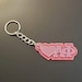 Alpha Phi Heart Keychain, Alpha Phi Personalized Sorority Key Ring ...