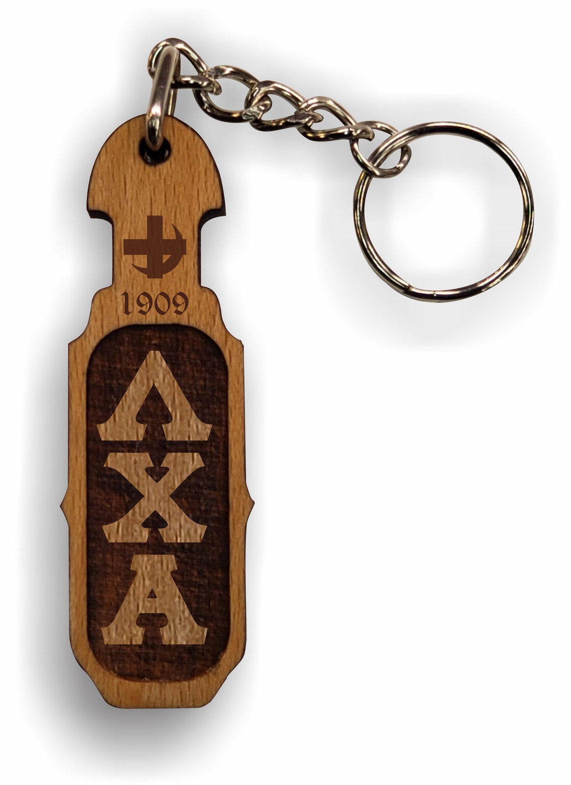 Lambda Chi Alpha Wooden Paddle Keychain; Lambda Chi Alpha Key Fob ...