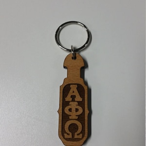 Alpha Phi Omega Paddle Key Chain - 1075-F80E9F-050523 - Etsy