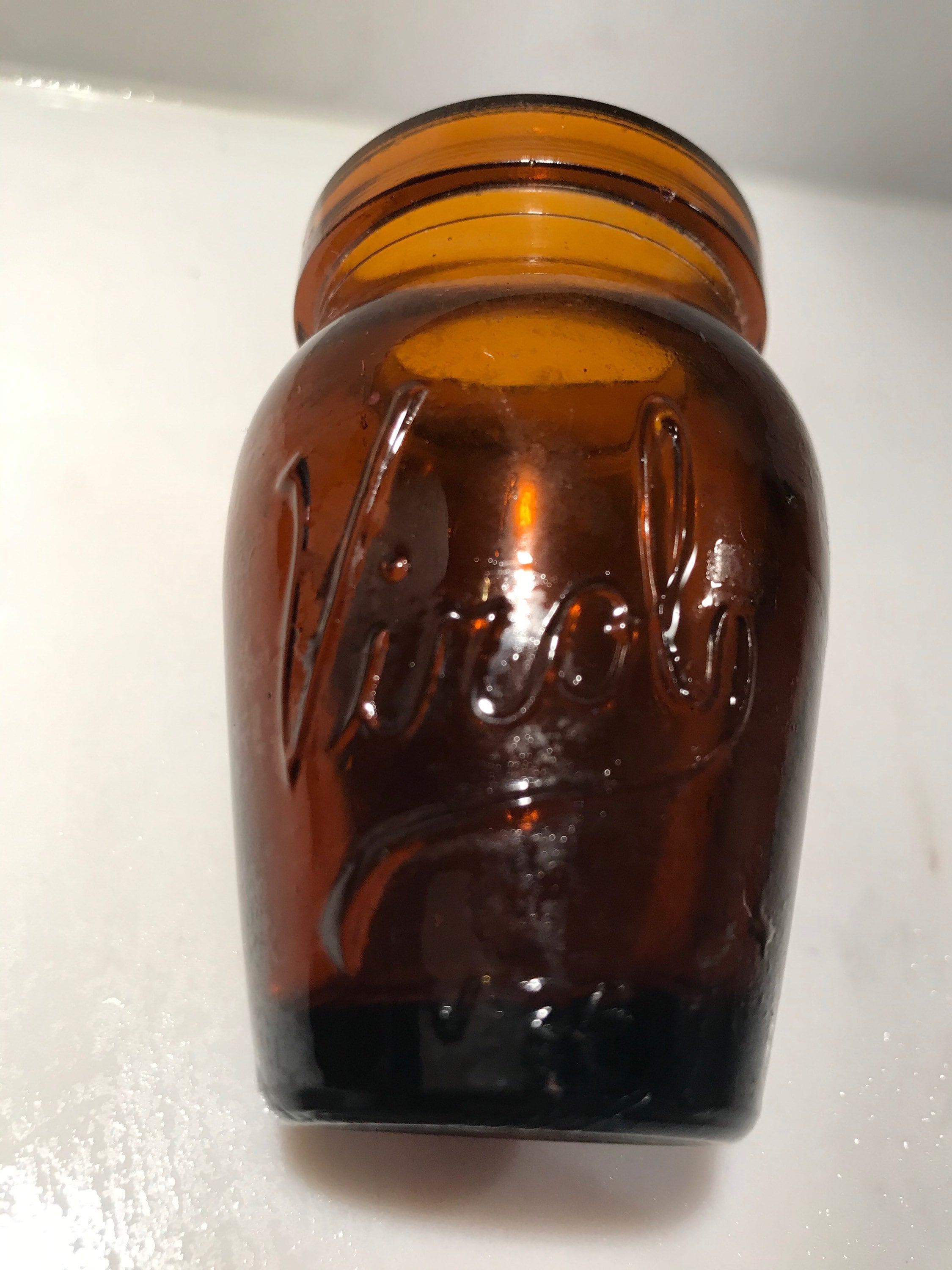 Old Virol Brown Glass Medicine Bottle. Malt Food Supplement. | Etsy UK