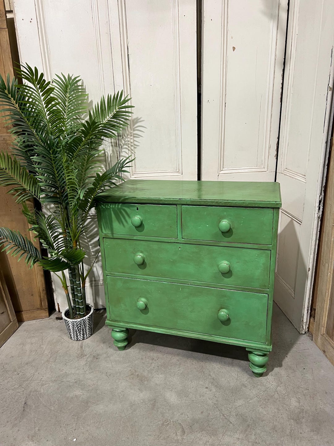 Victorian Two Over Two Chest of Drawers - Etsy
