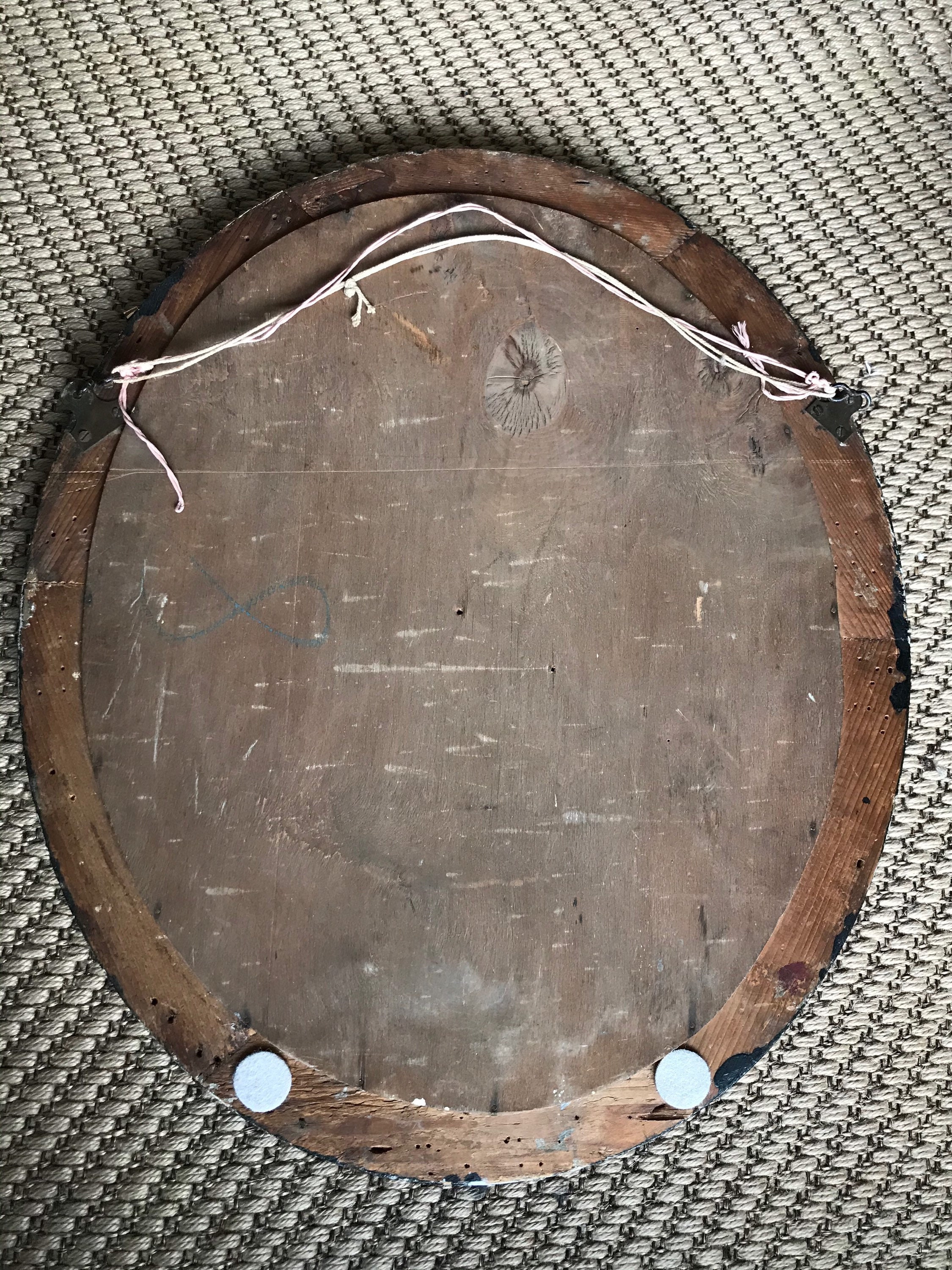 Vintage Shabby Bevelled Mirror With Foxing to the Glass. | Etsy