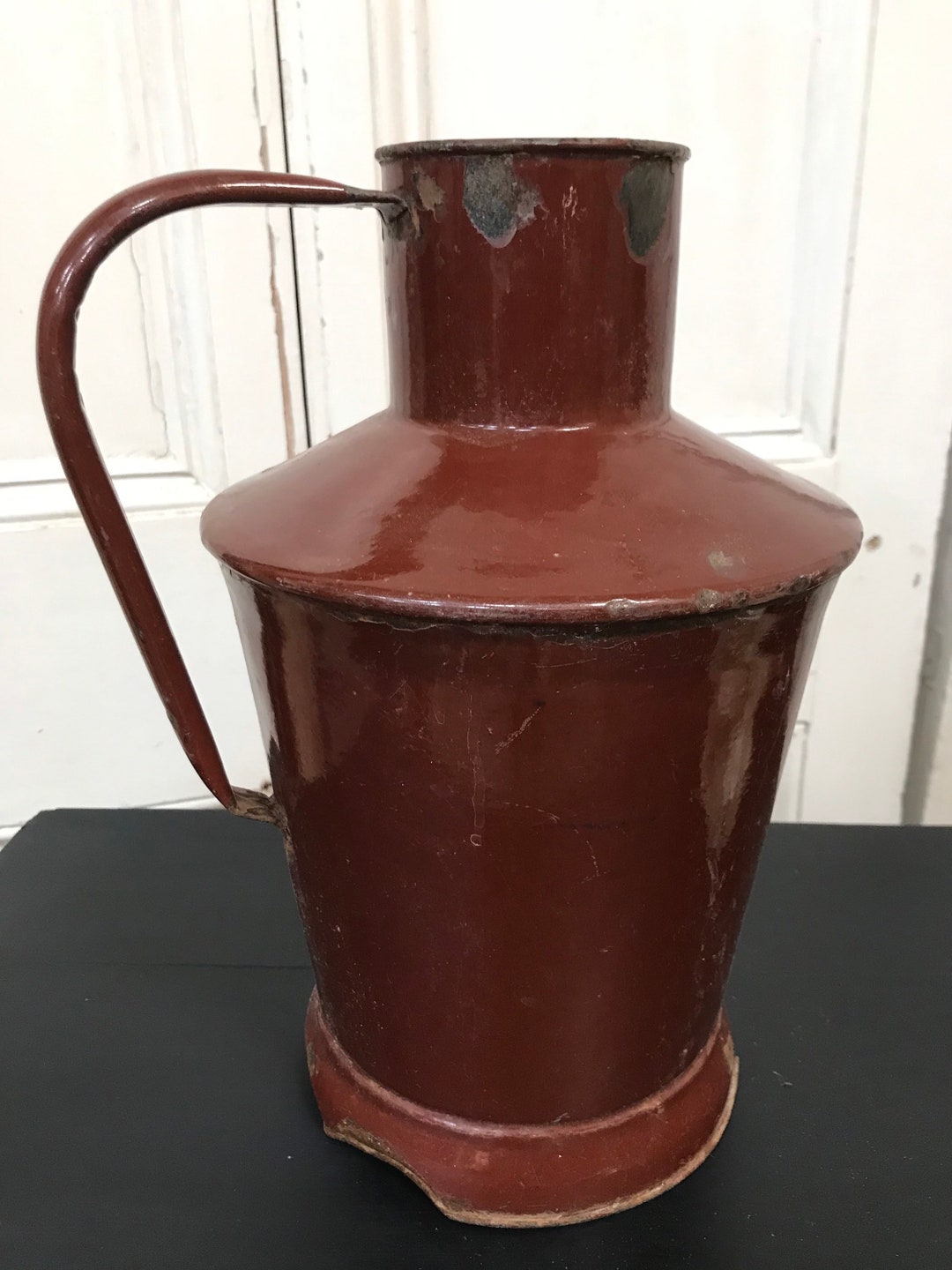 Vintage Enamel Large Water Jug Vase X2 Available - Etsy