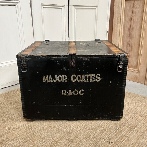 Large Military Wooden Boxes - Etsy UK