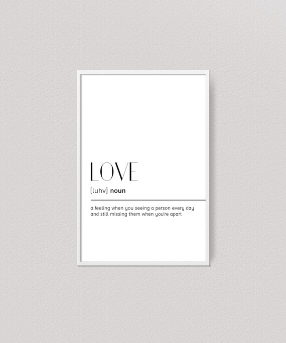 Defining Words Love