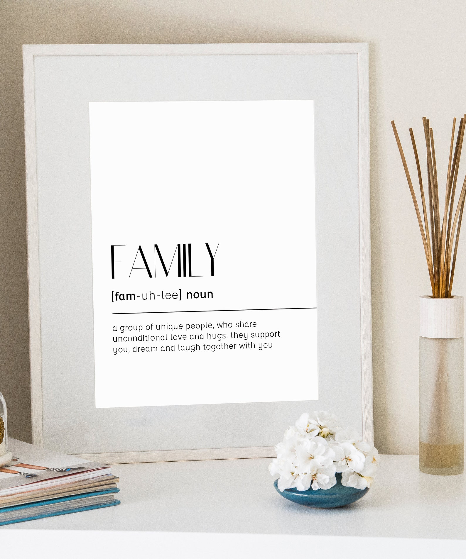 Definition Family Word Print Printable Family Quote Funny - Etsy