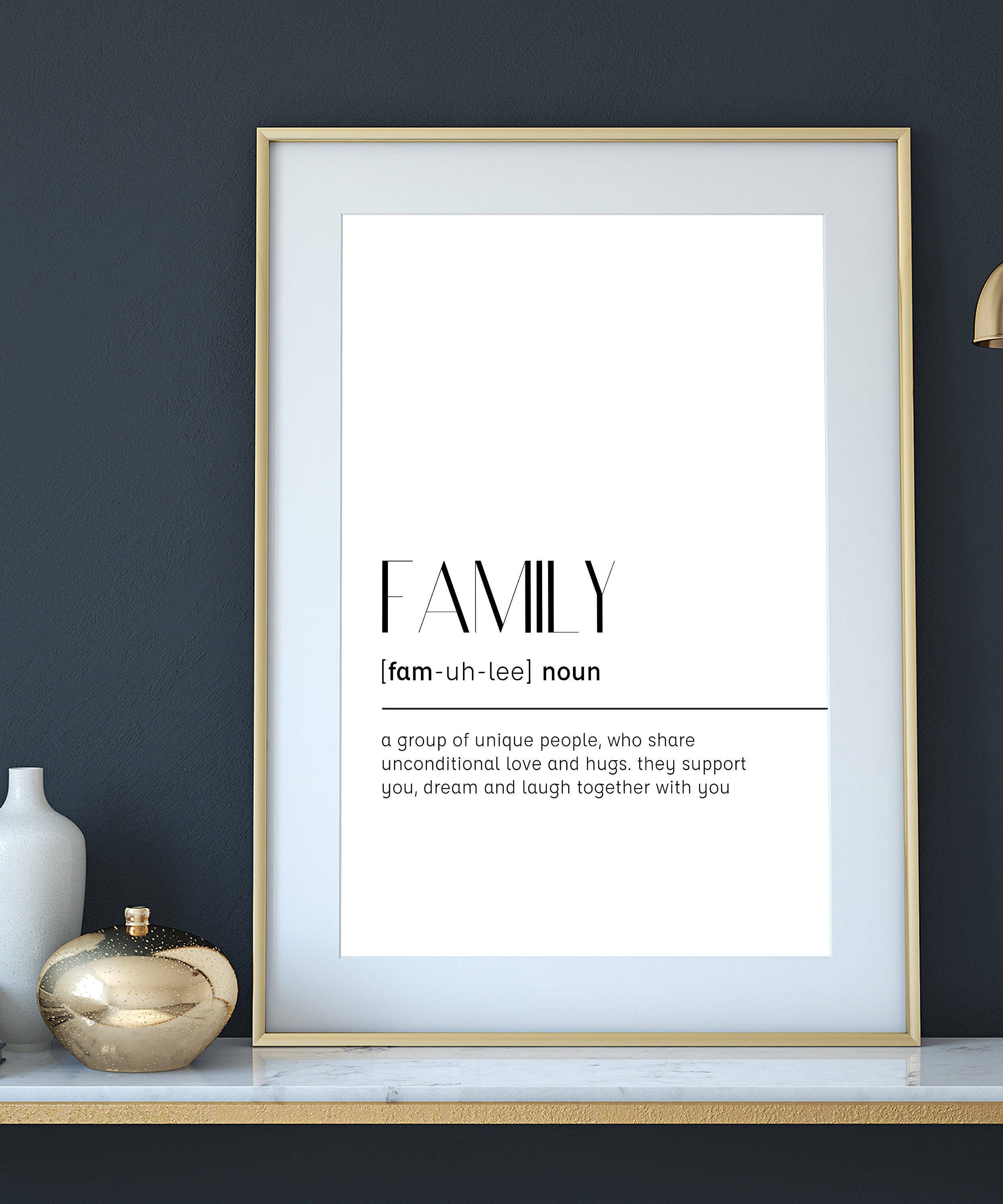 Definition Family Word Print, Printable Family Quote, Funny Family ...